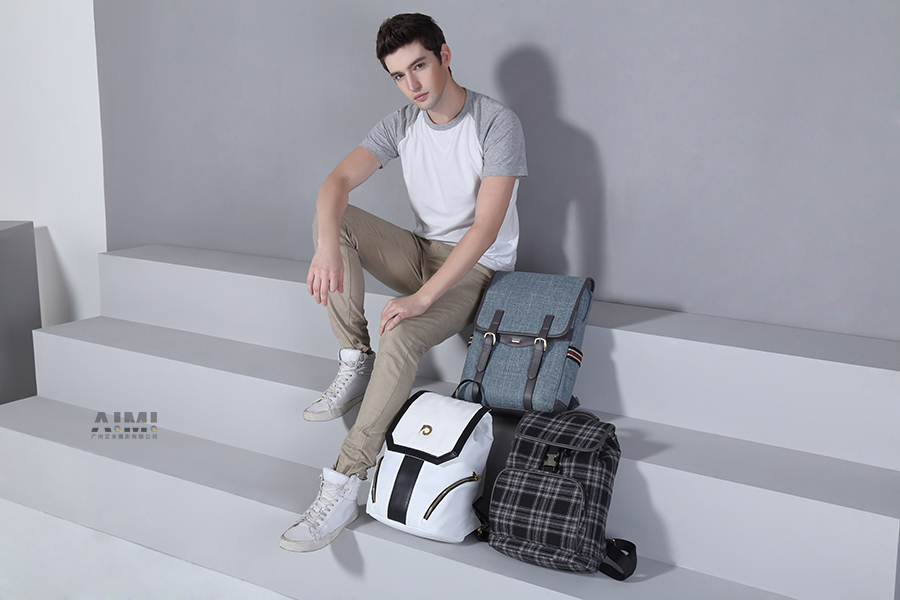 背包模特拍摄：与YINUO合作案例-广州艾米摄影有限公司